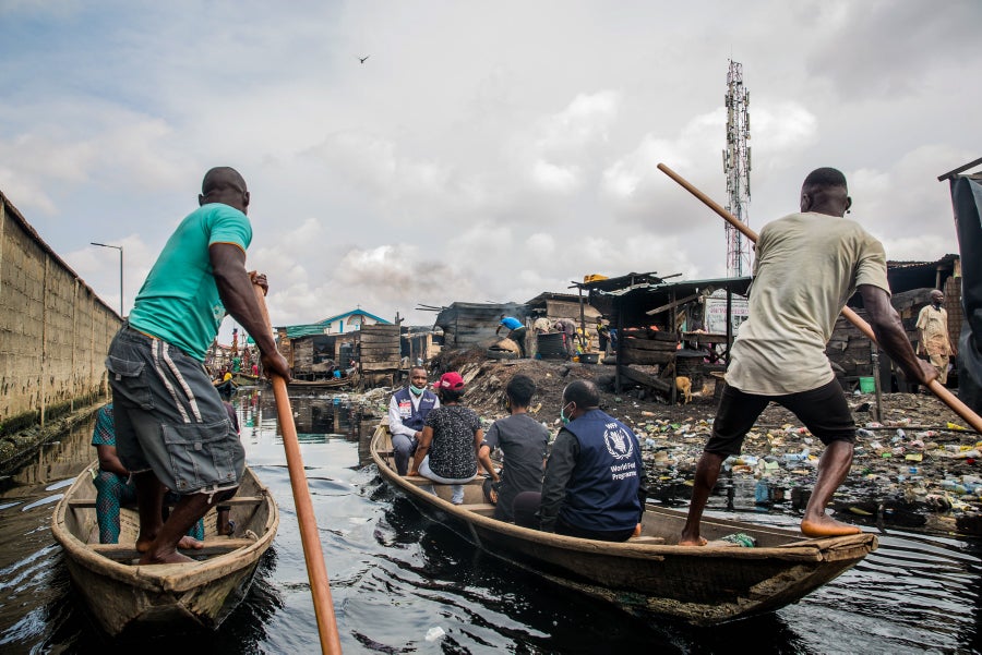 Residents of Nigeria’s floating slum keep their hopes up as lockdown ...
