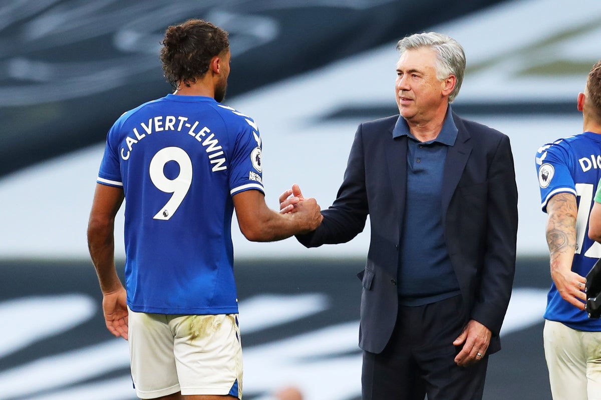 Dominic Calvert-Lewin and Carlo Ancelotti win Premier League awards ...