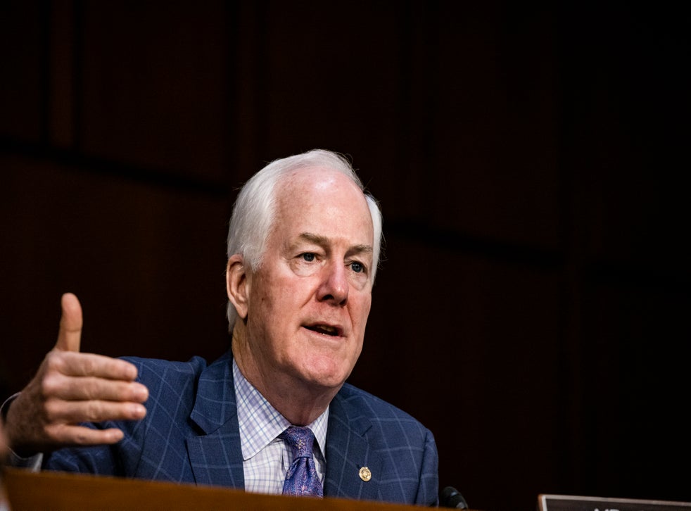 John Cornyn: Texas Senator faces backlash as picture of Christmas ...