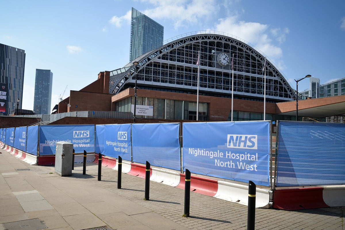 Nightingale Hospitals to be closed after £500m cost | The Independent