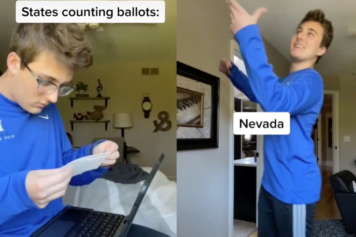 Memes poke fun at the drawn-out US election result | The Independent