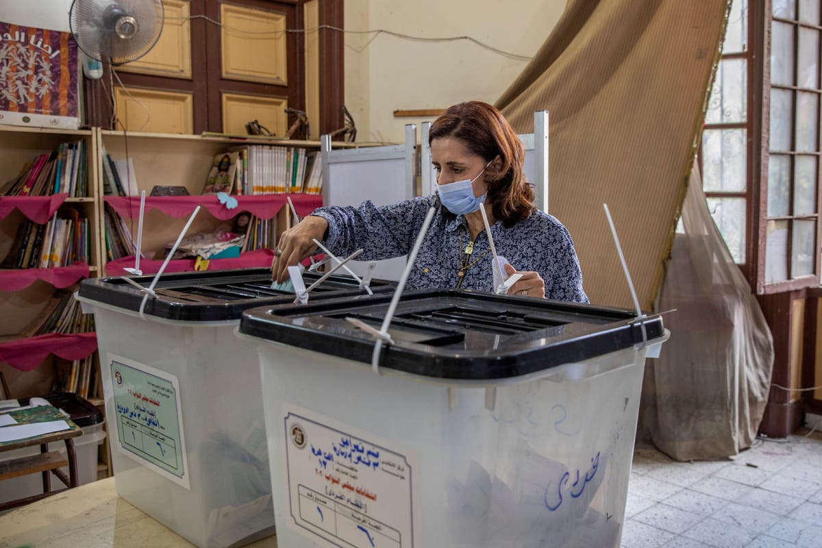 Egyptians vote in 2nd stage of parliamentary election Egyptians turnout ...