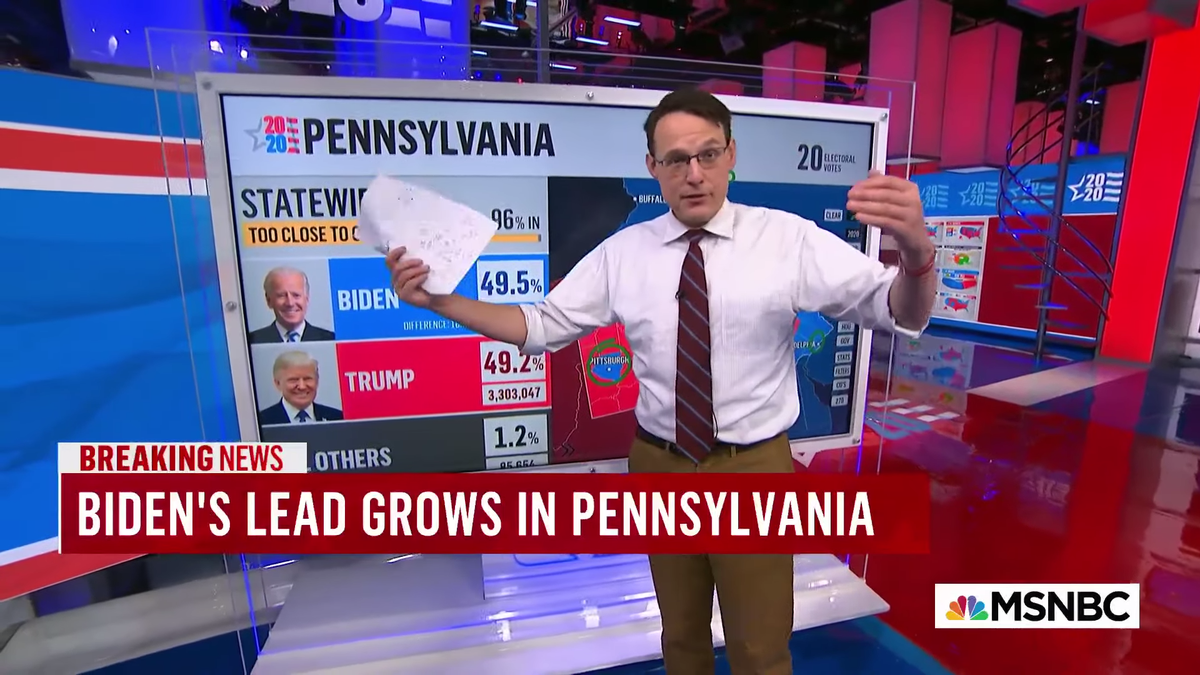 Americans obsessed over MSNBC election ‘map man’ during prolonged count ...