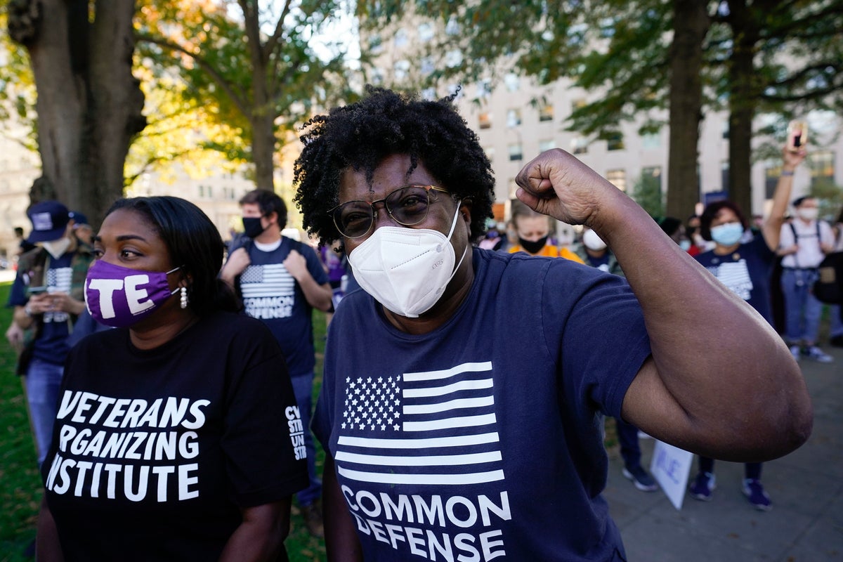 Dance parties and champagne: celebrating election's end lawns Joe Biden ...