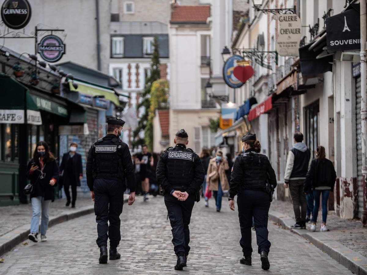 Coronavirus: Police increase Covid lockdown checks in Paris | The ...