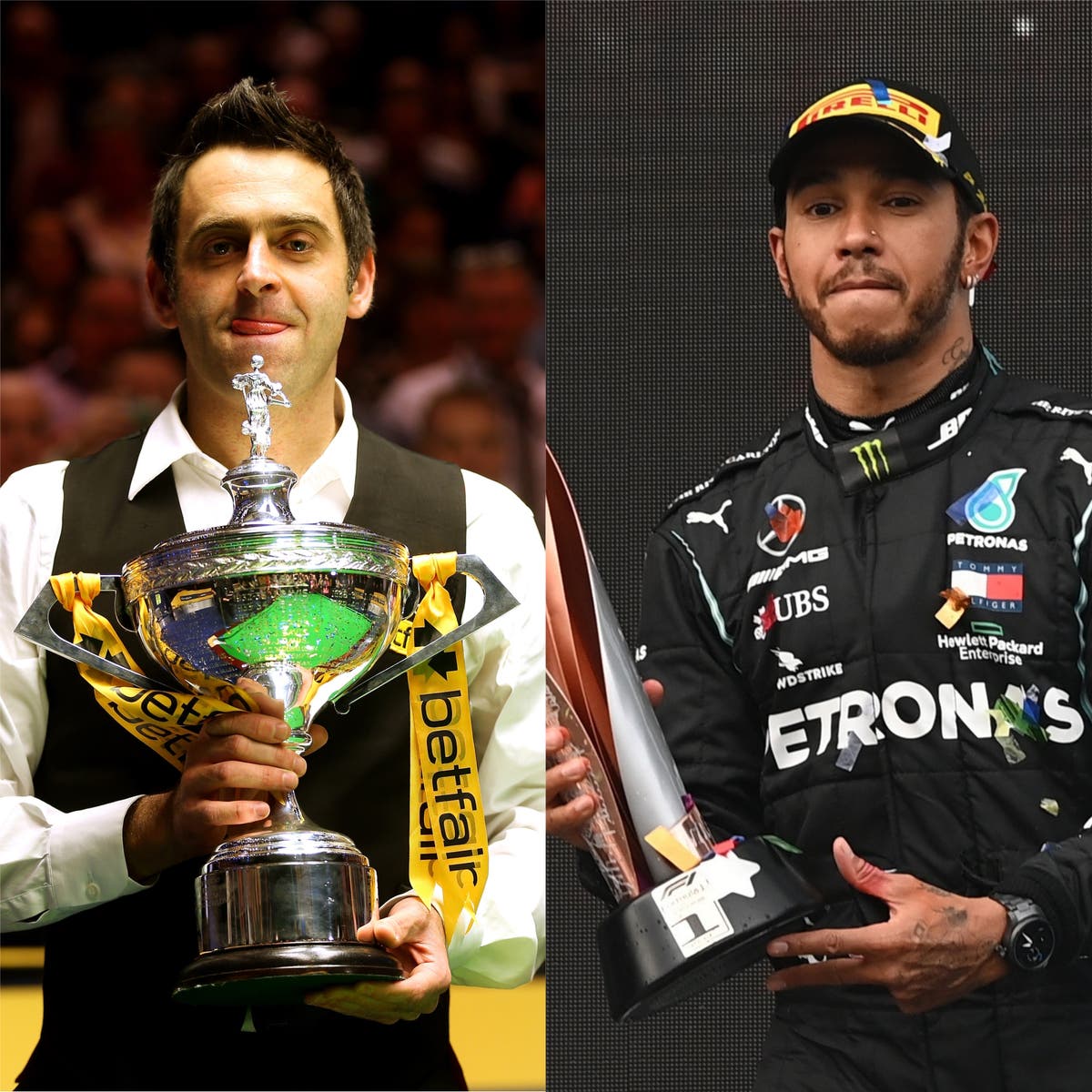 Ronnie O’Sullivan questions Lewis Hamilton’s place among sporting ...