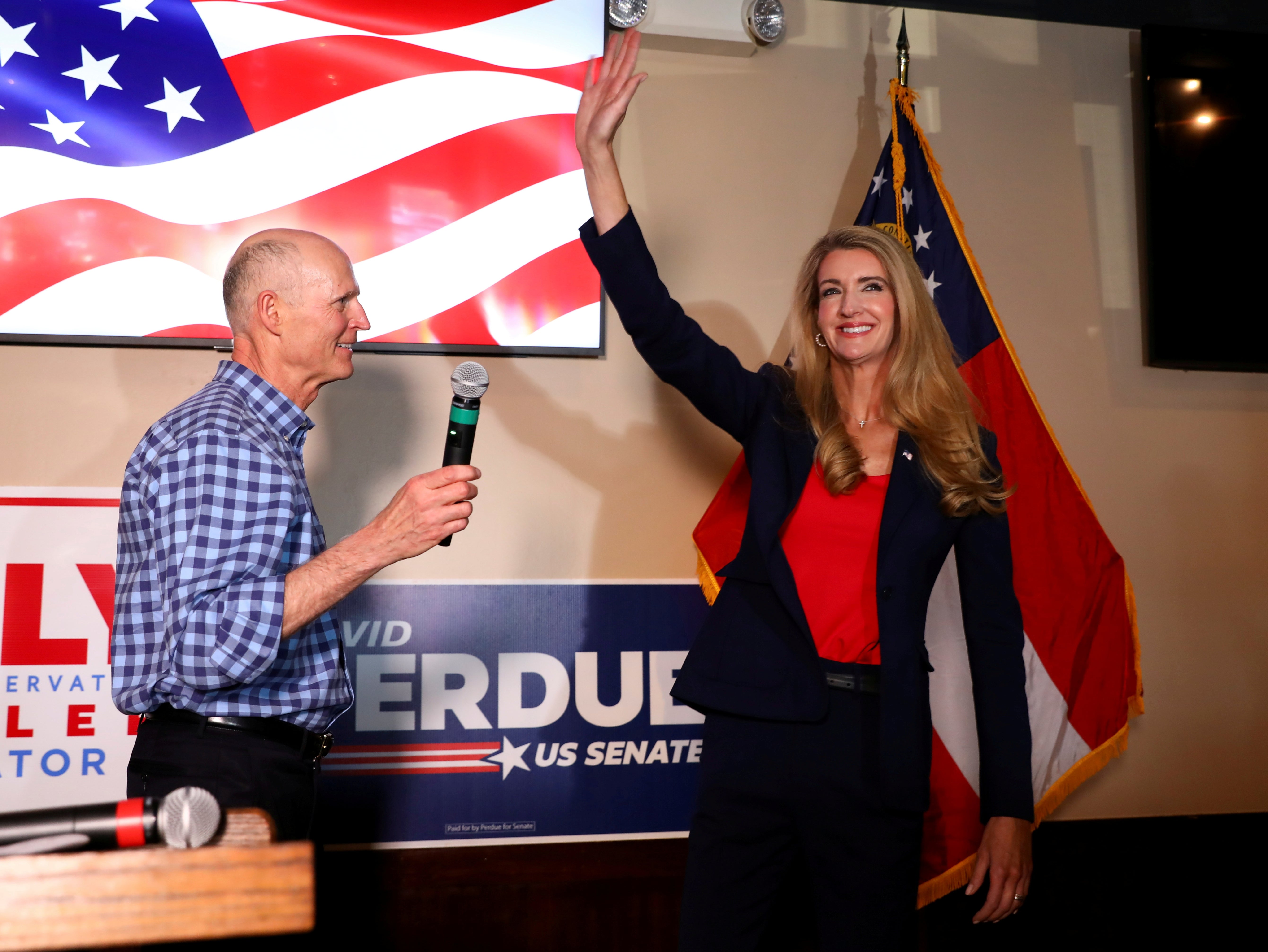 Georgia senator Kelly Loeffler quarantining following inconclusive ...