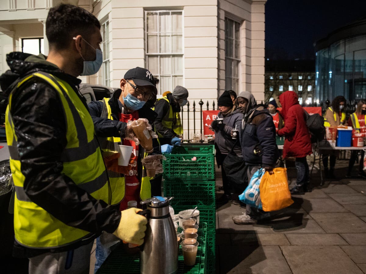 Help the Hungry: Homelessness reports spike in capital as fears grow ...