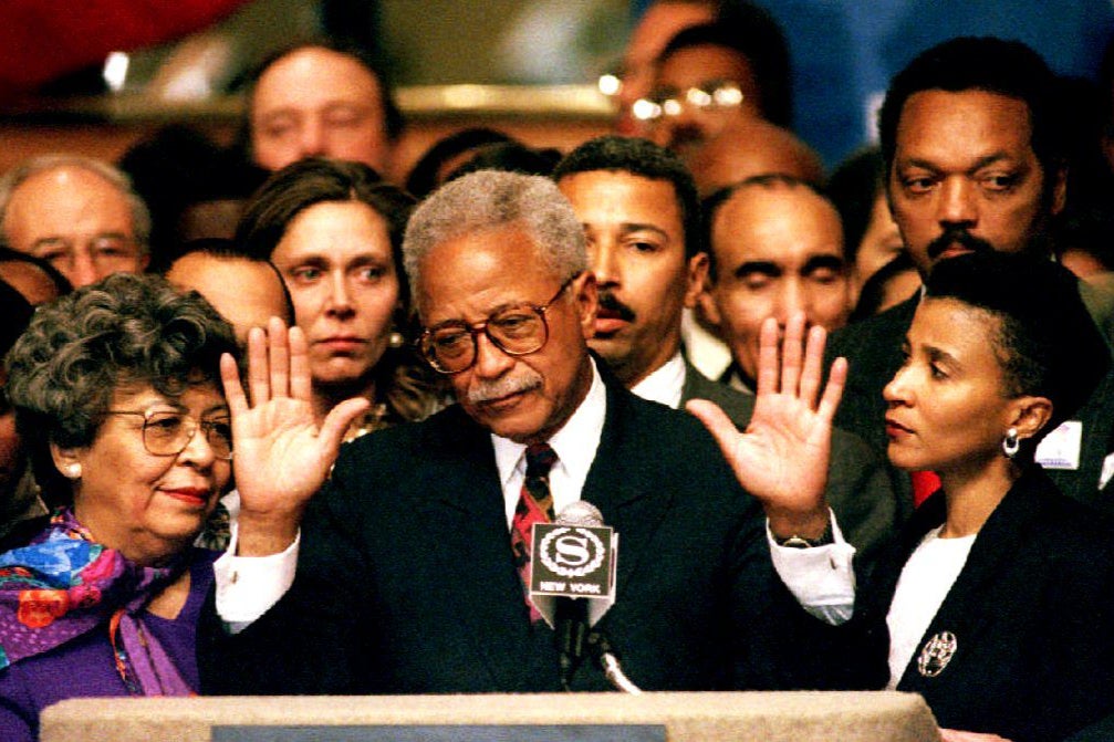 David Dinkins: Quiet dealmaker who became first black mayor of New York ...