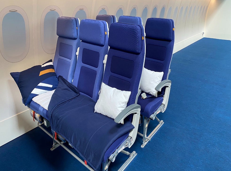 Lufthansa is trialling sleeper seats in economy | The Independent