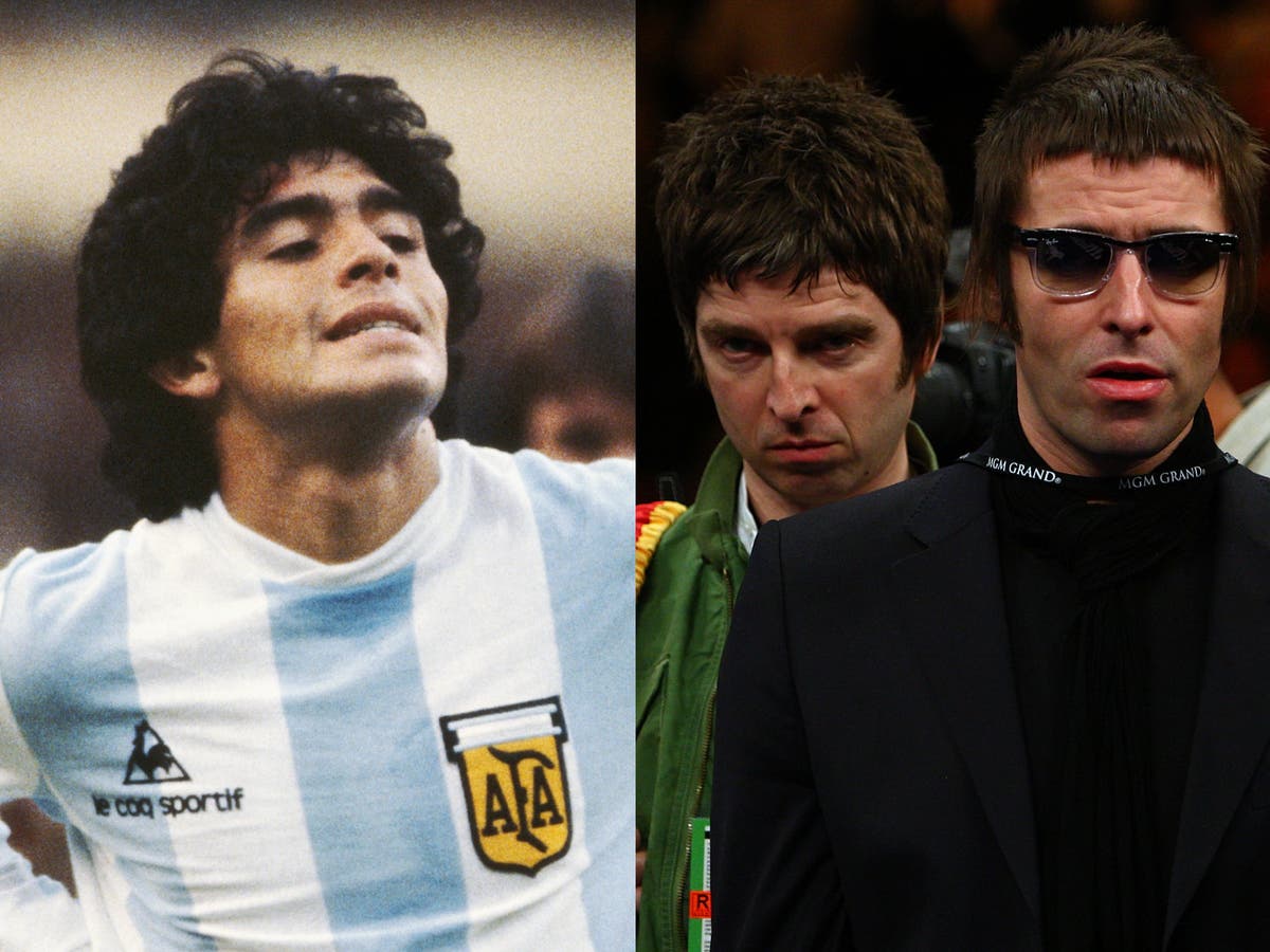Diego Maradona once ‘threatened to have Oasis shot’ after meeting ...