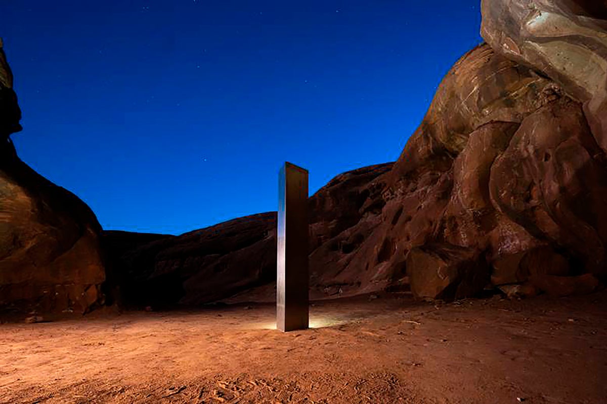 Monoliths appearing around the world, what are they? | The Independent