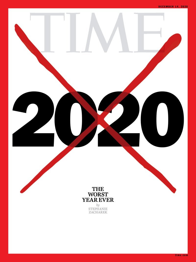Time declares 2020 ‘the worst year ever’ on its latest cover | The ...