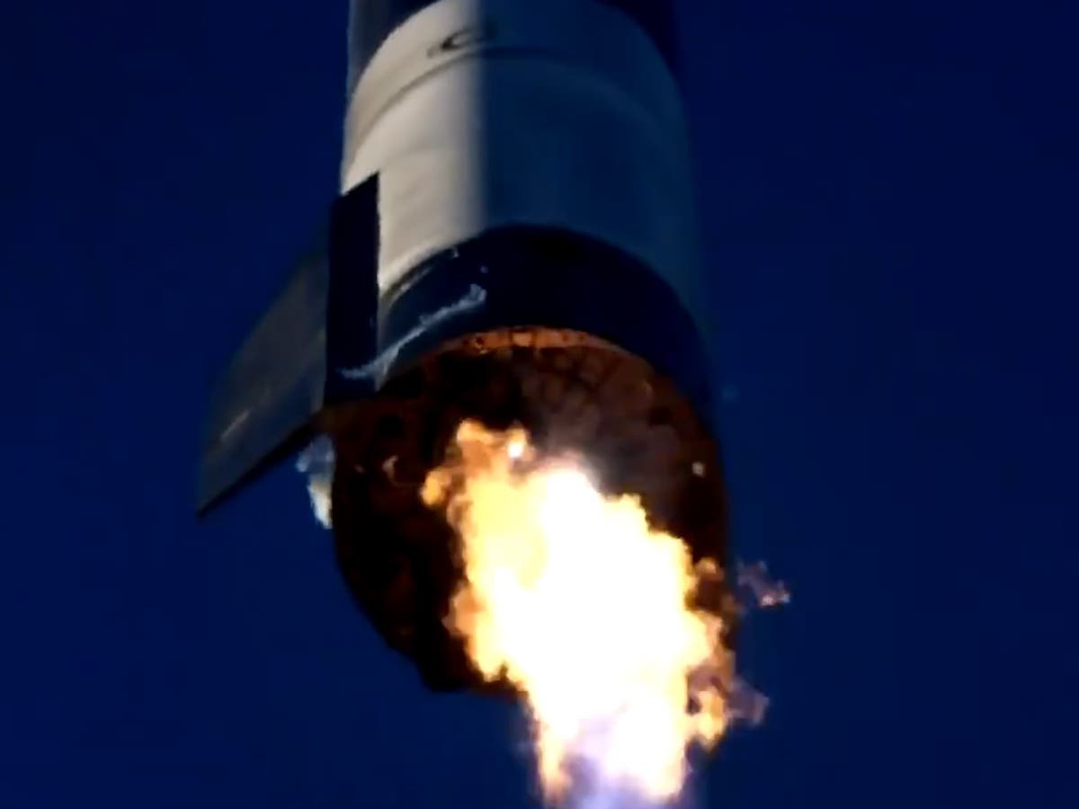 SpaceX reveals close-up of Starship ‘landing flip manoeuvre’ before ...