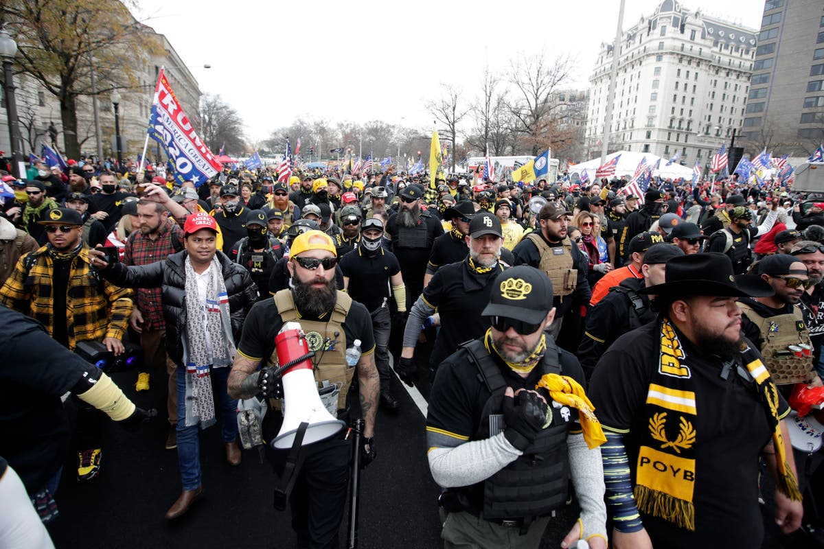 Seguidores de Trump marchan en Washington en medio de mucha tensión ...