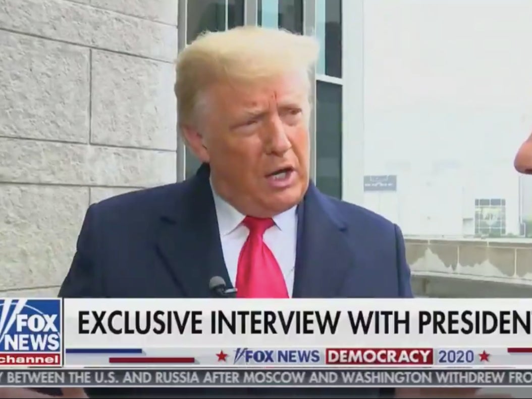 Trump news: What the president said in his first Fox interview since ...
