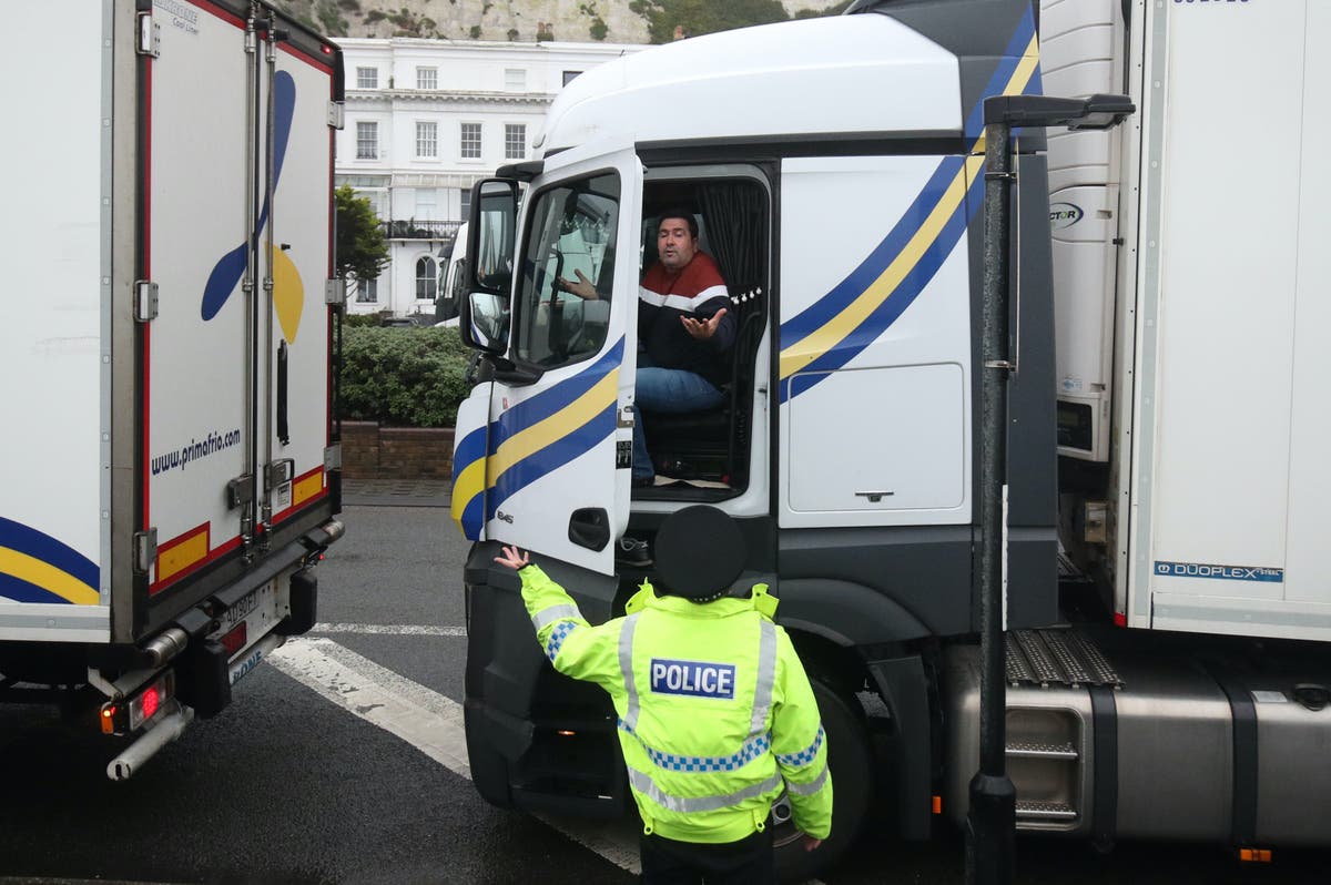 UK government considers mass testing of lorry drivers to end border ...