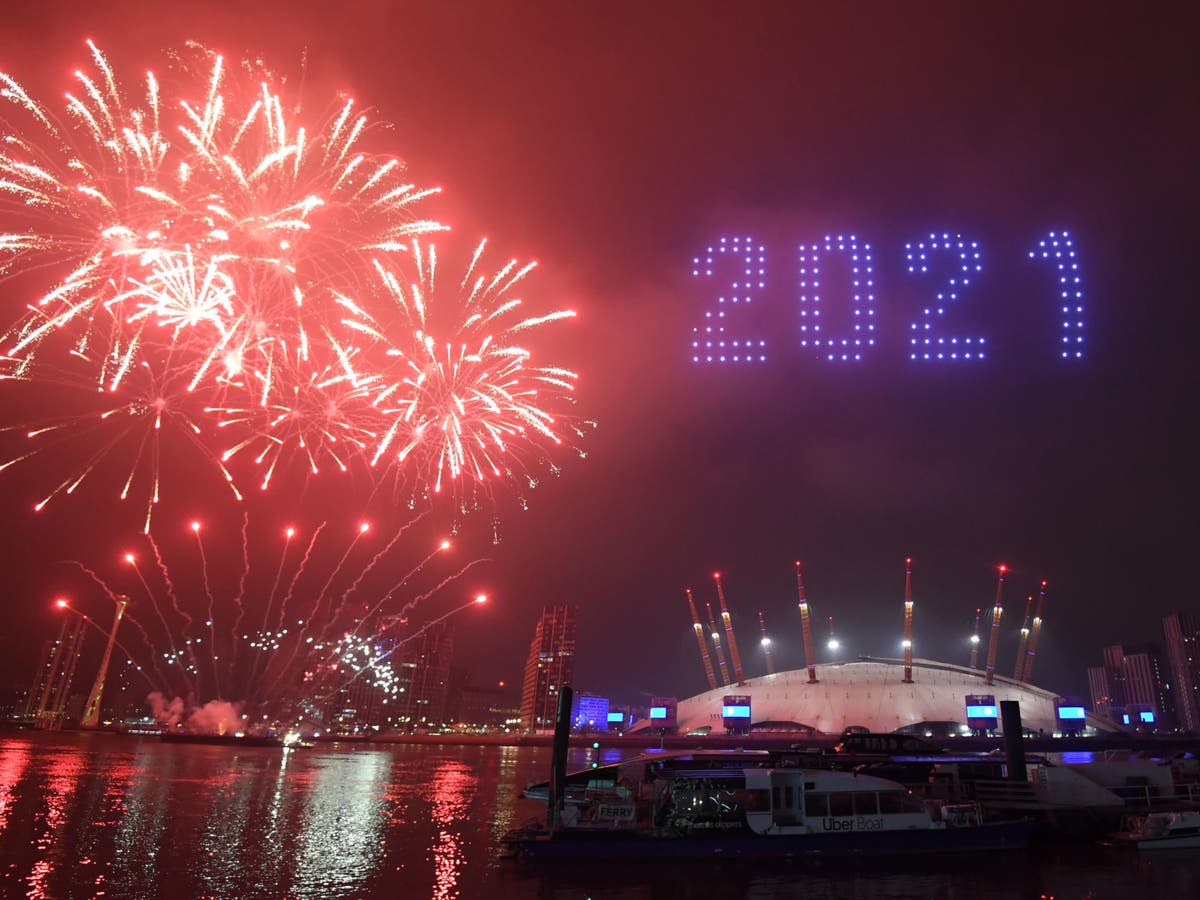 Khan defends New Year light show tribute to NHS, Captain Tom and Black ...