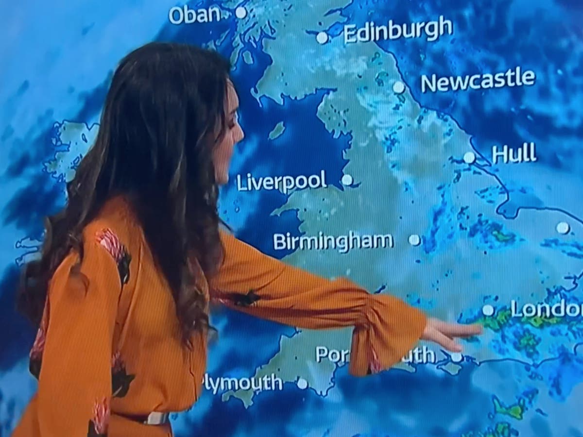 Good Morning Britain: Weather presenter accidentally announces arrival ...