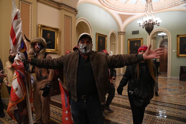 Capitol riots: Dramatic pictures show Trump supporters breaking into ...