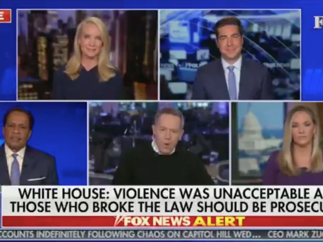 Capitol riots: Outrage as Fox News host claims Trump supporters are ...