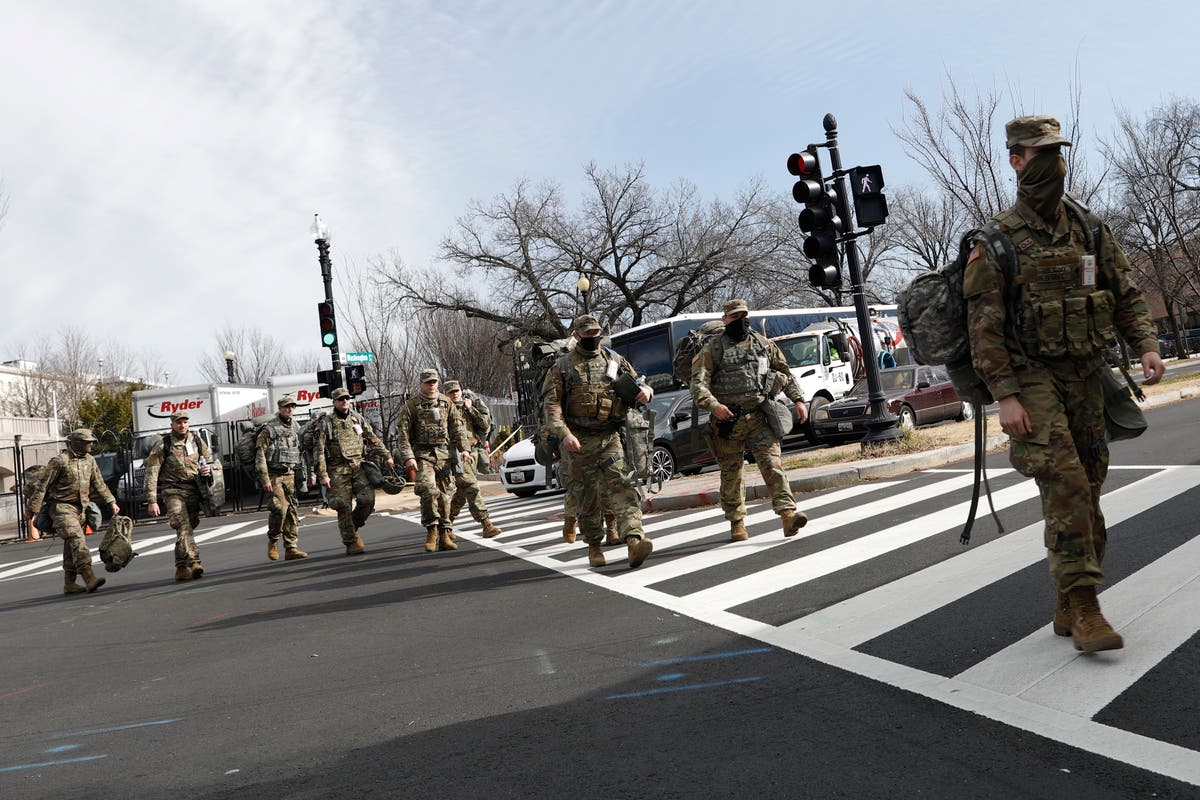Guard troops head home after helping secure Biden inaugural Washington ...