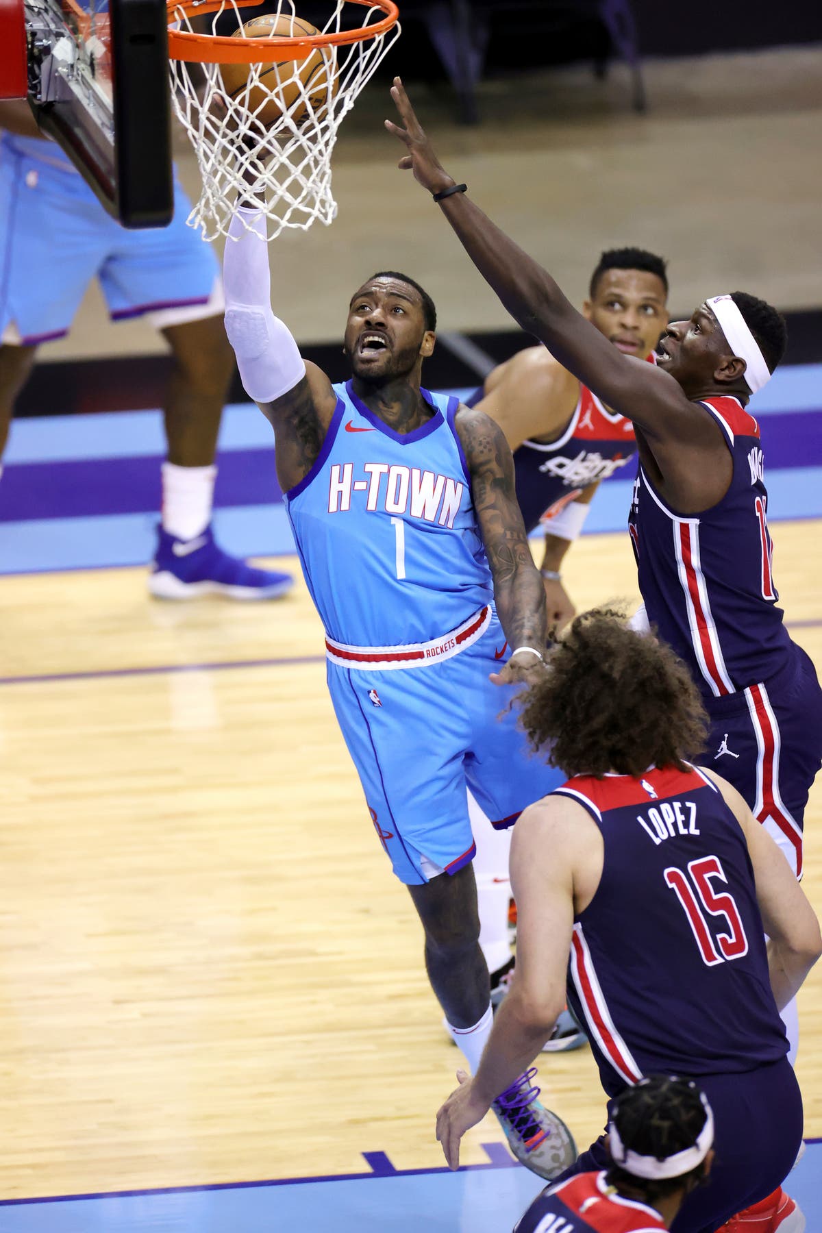 Con 24 puntos de Wall, Rockets arrollan a Wizards | Independent Español
