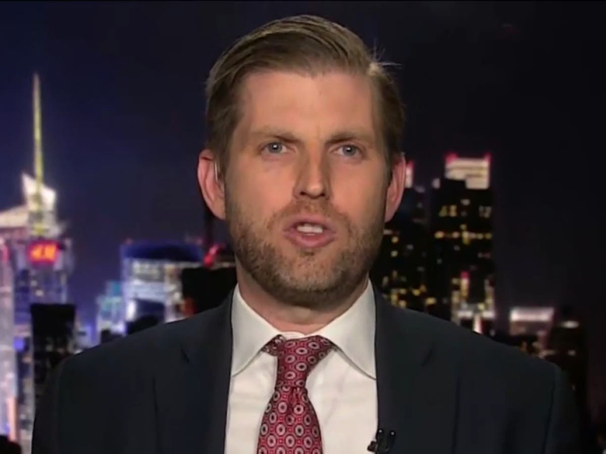 “Donald Trump es la figura más querida de EE.UU.” asegura su hijo Eric ...