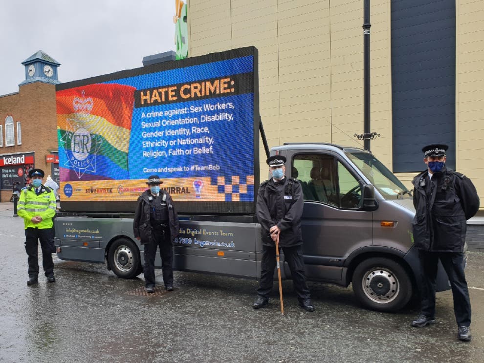 Merseyside Police apologises after using advertising van to tell ...