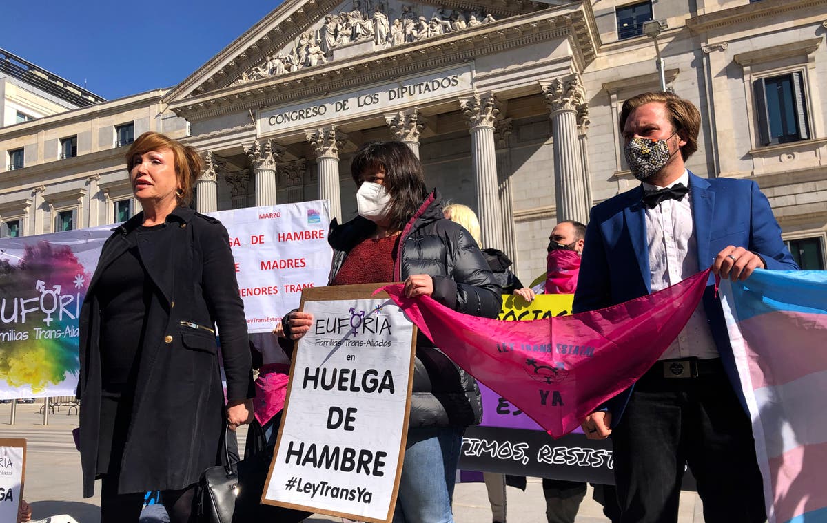 Spain: Trans rights supporters on hunger strike over new law Spanish ...