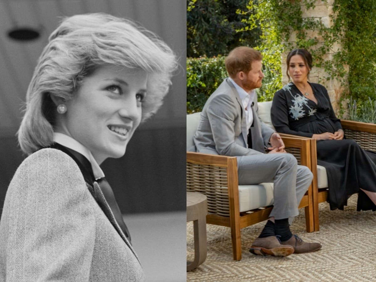 Clip from Princess Diana interview sparks comparisons to Meghan Markle ...