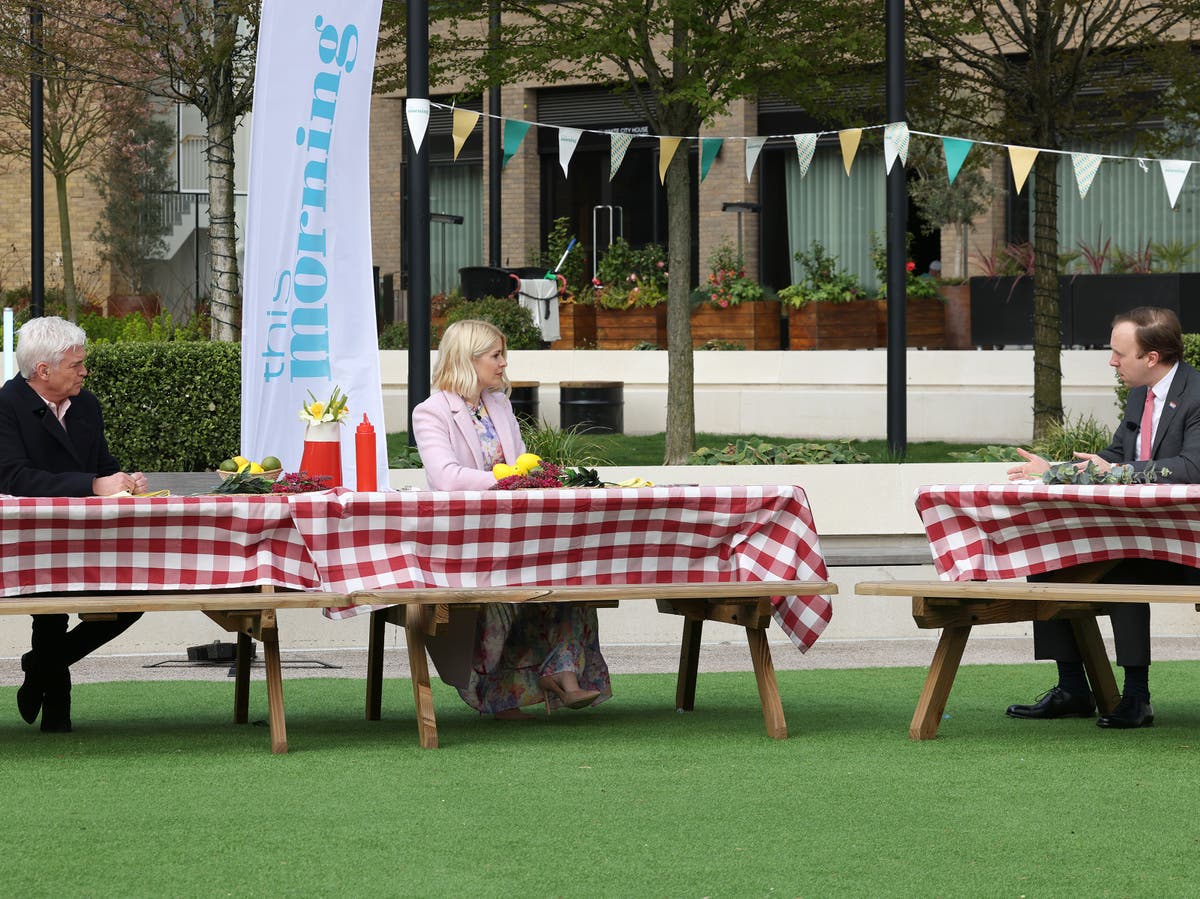 Matt Hancock says his bright red office is a ‘soothing boudoir’ | The ...