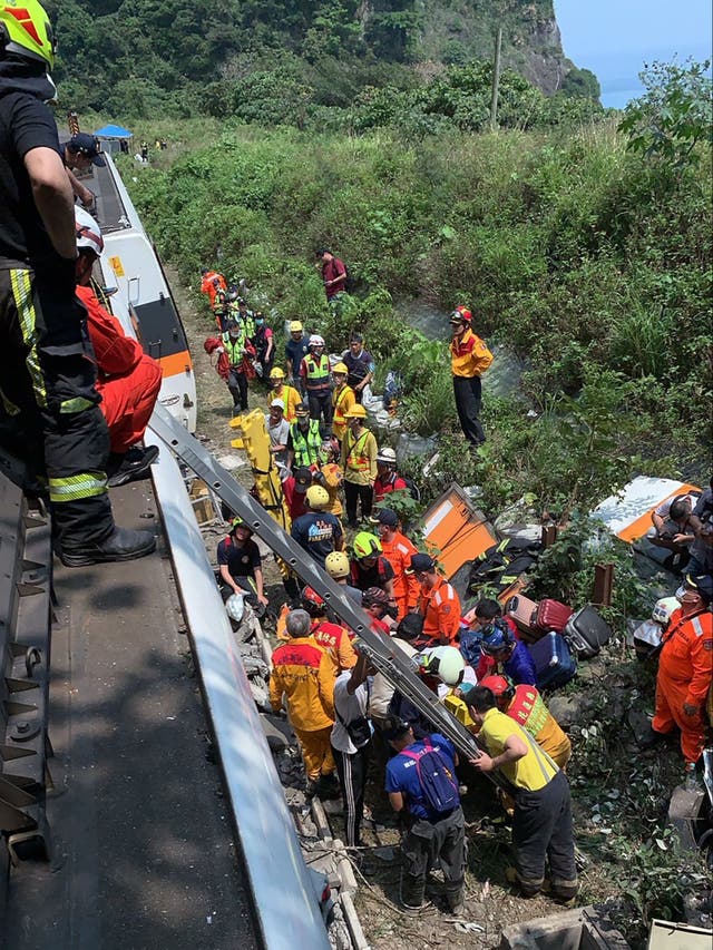 Taiwan train crash: At least 48 killed after service smashes into truck ...