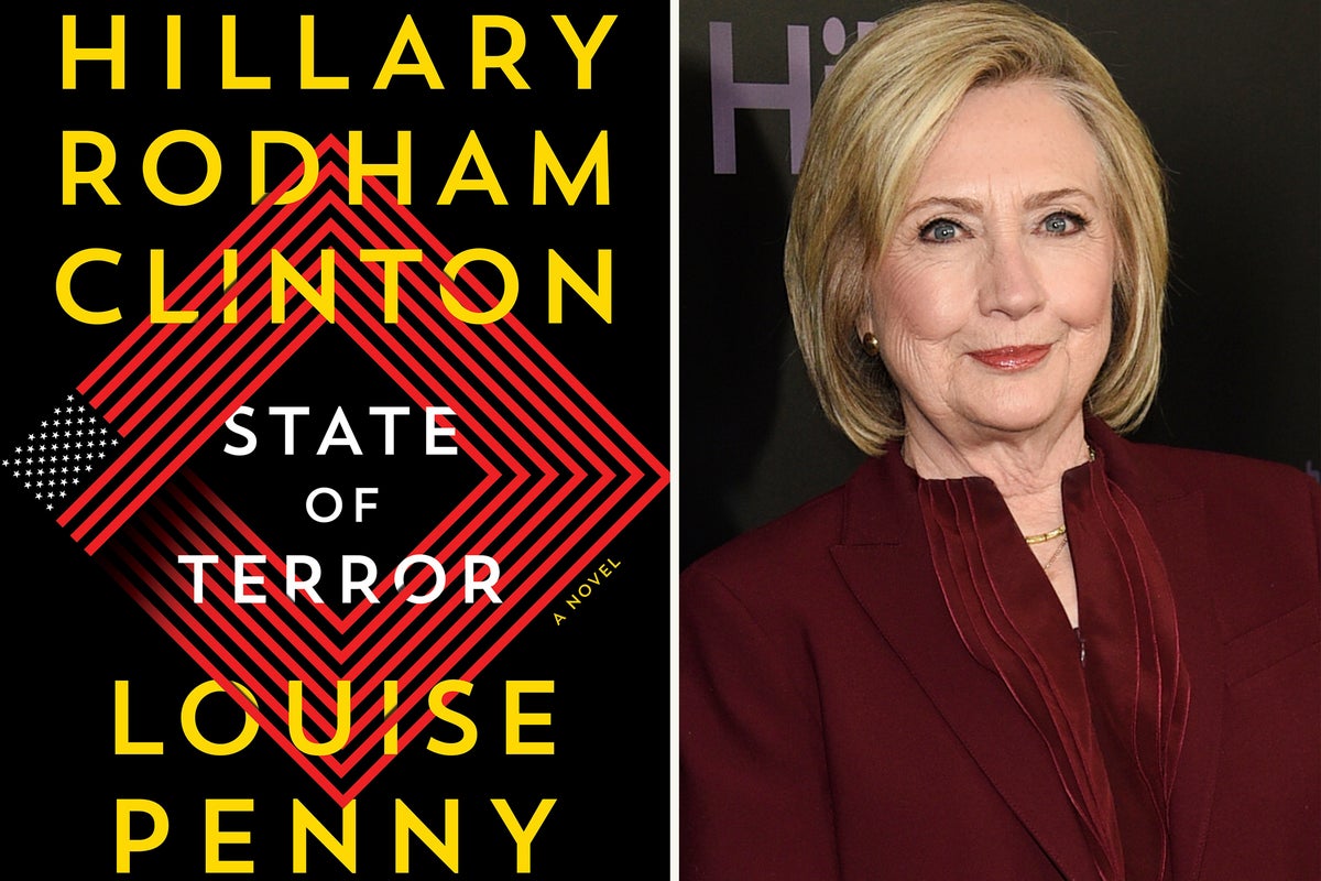 Cover unveiled for Clinton-Penny novel 'State of Terror' Hillary ...