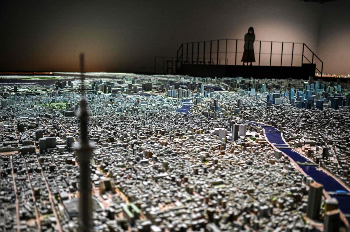 Model of Tokyo gets its yearly update | The Independent