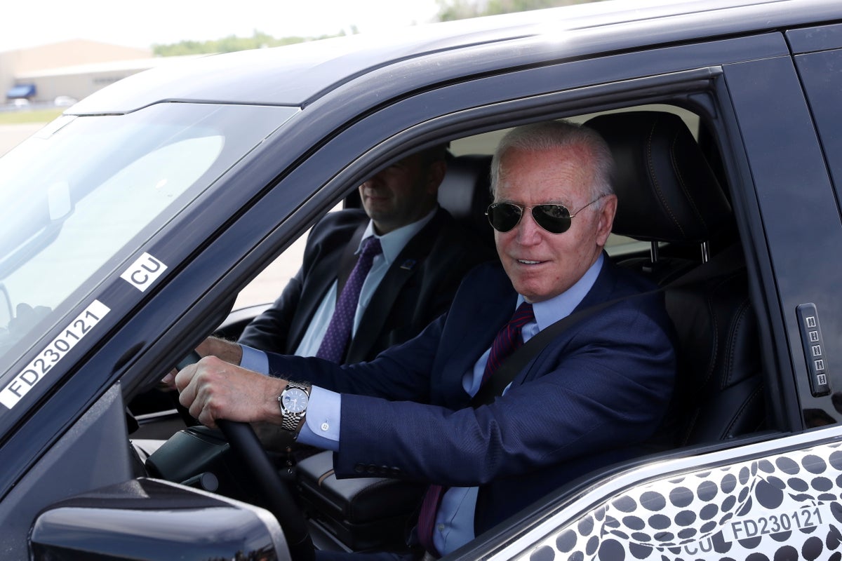 ‘I’m only teasing’: Biden jokes about hitting journalist with truck ...