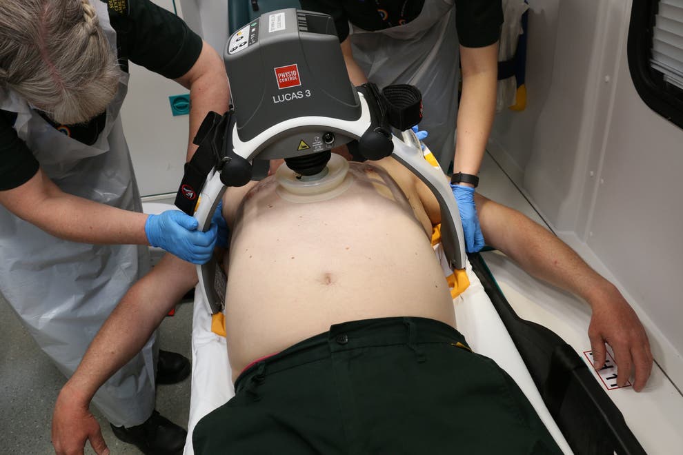 ‘Robot paramedics’ carry out chest compressions on patients in ...