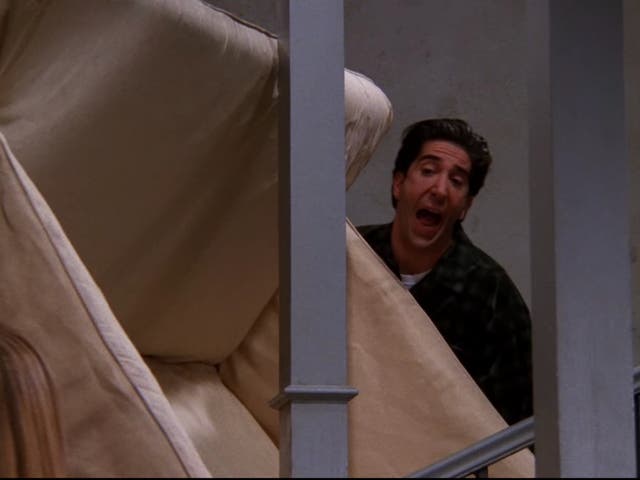 Mathematician figures out how Ross could have got sofa upstairs in ...
