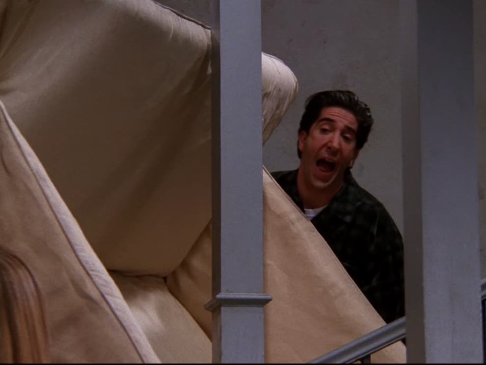 Mathematician figures out how Ross could have got sofa upstairs in ...