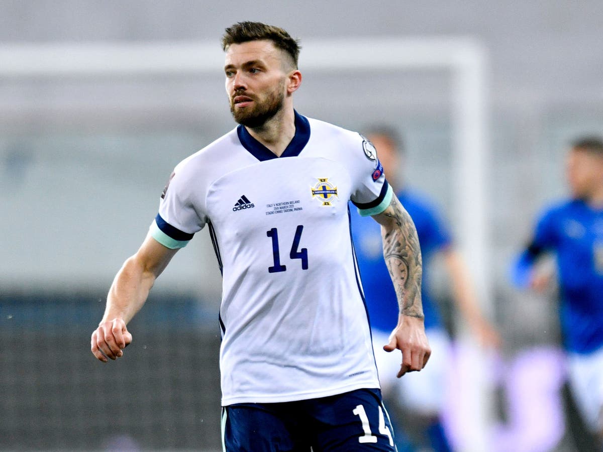 ‘Leader’ Stuart Dallas in contention to captain Northern Ireland | The ...
