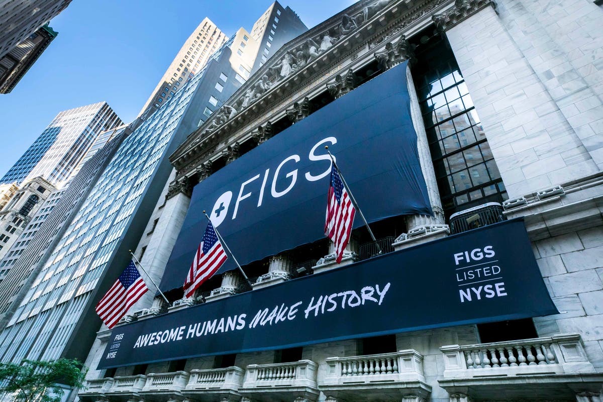 Online scrubs seller Figs soars 36% in stock market debut Lyft Shares ...