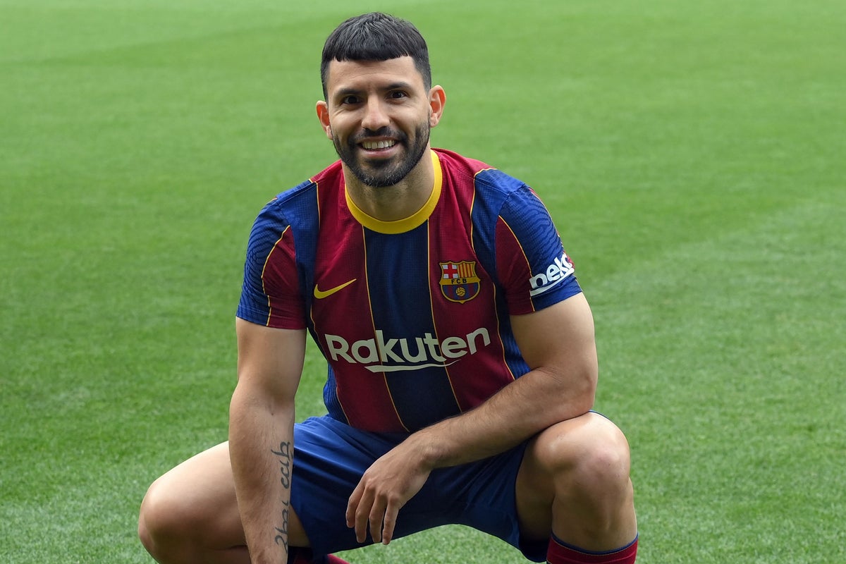 Barcelona confirm signing of Sergio Aguero as striker leaves Man City ...