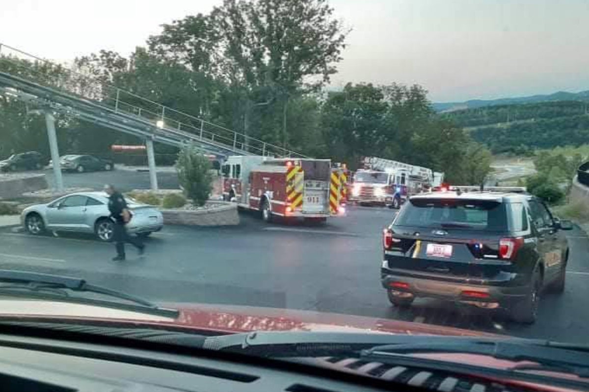 Boy, 12, in hospital after getting trapped on rollercoaster ride | The ...