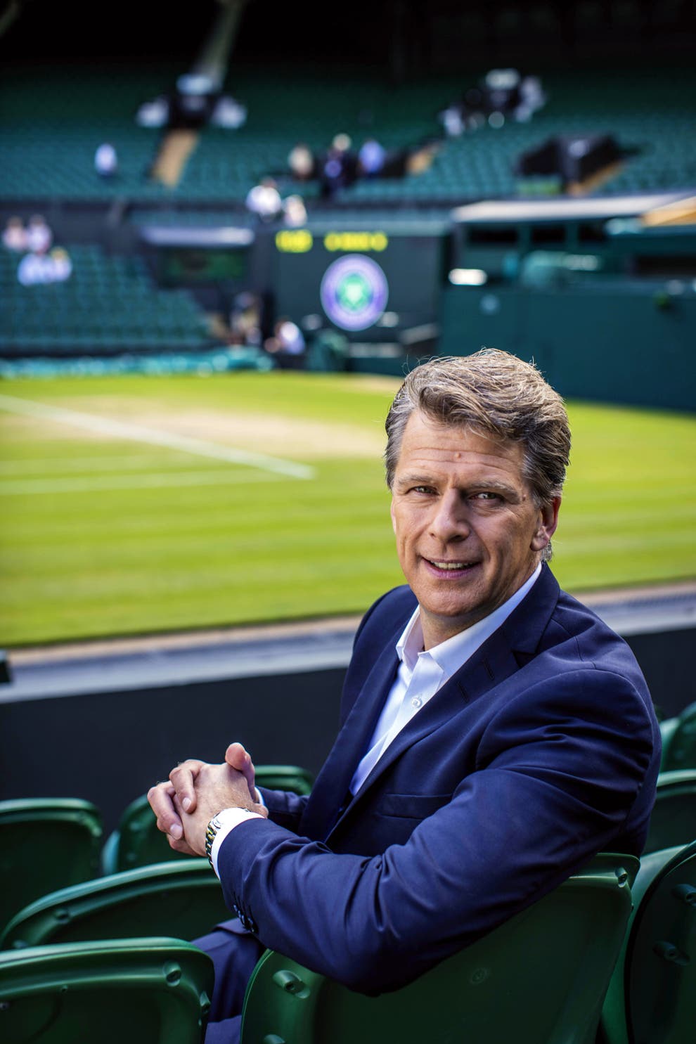 Andrew Castle talks Wimbledon 2021, feeling vulnerable and stepping ...