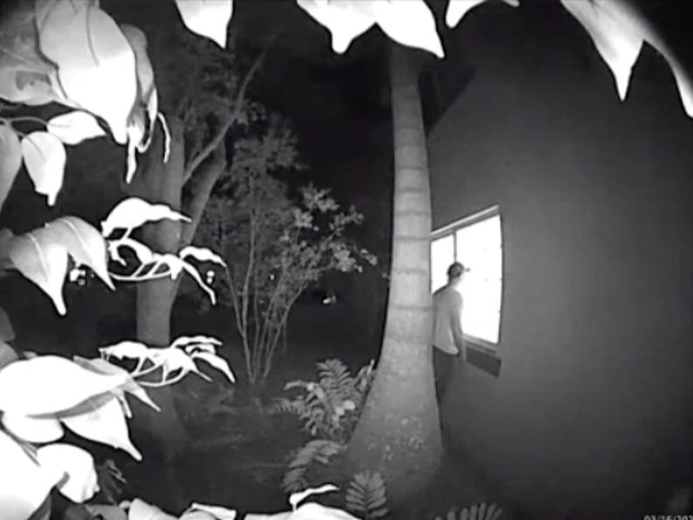 Model shares video of stalker lurking outside her window in terrifying ...
