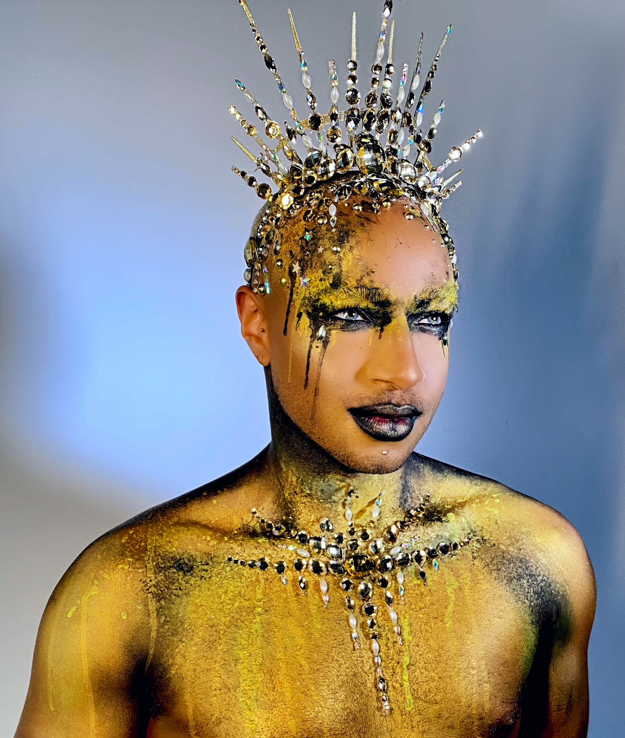 Celebrity make up artist Anna Lingis celebrates Pride…