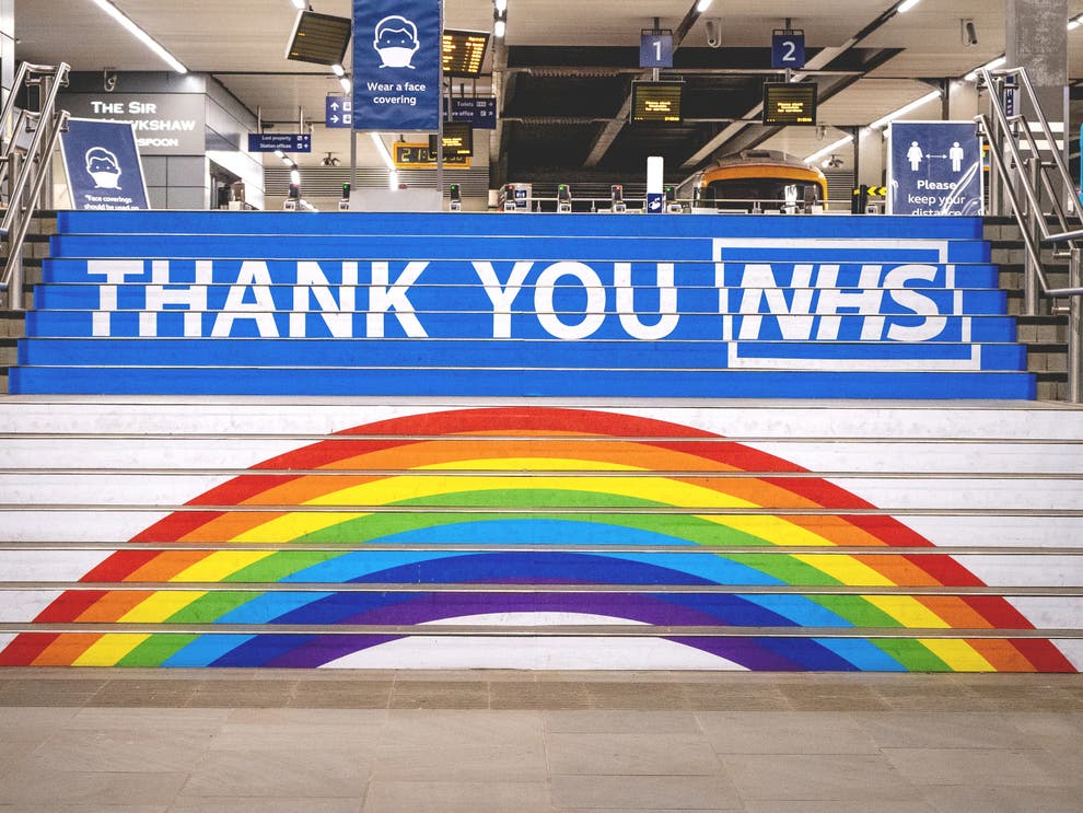 The Queen awarded the George Cross to the NHS – and everyone made the ...