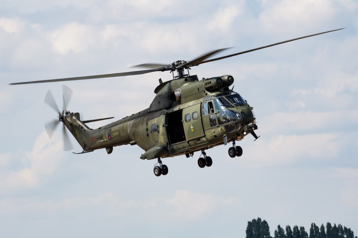 RAF flypast: When and where to watch Puma helicopters marking their ...