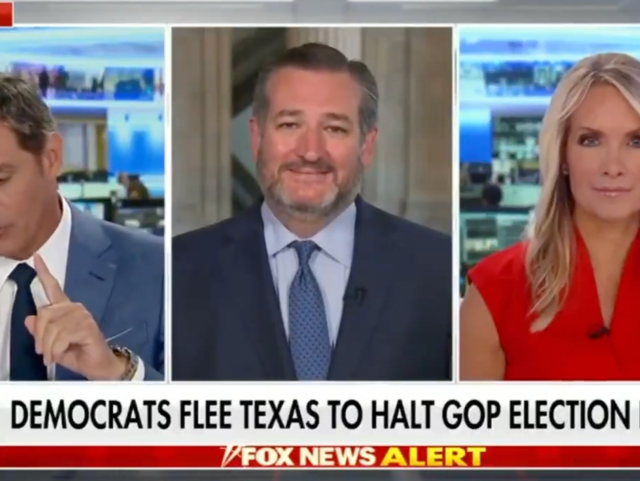 Ted Cruz attacked Dems for leaving Texas—is immediately reminded that ...