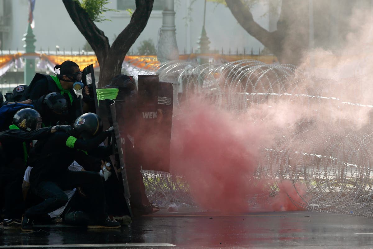 Thai police use tear gas against anti-government protesters Southeast ...